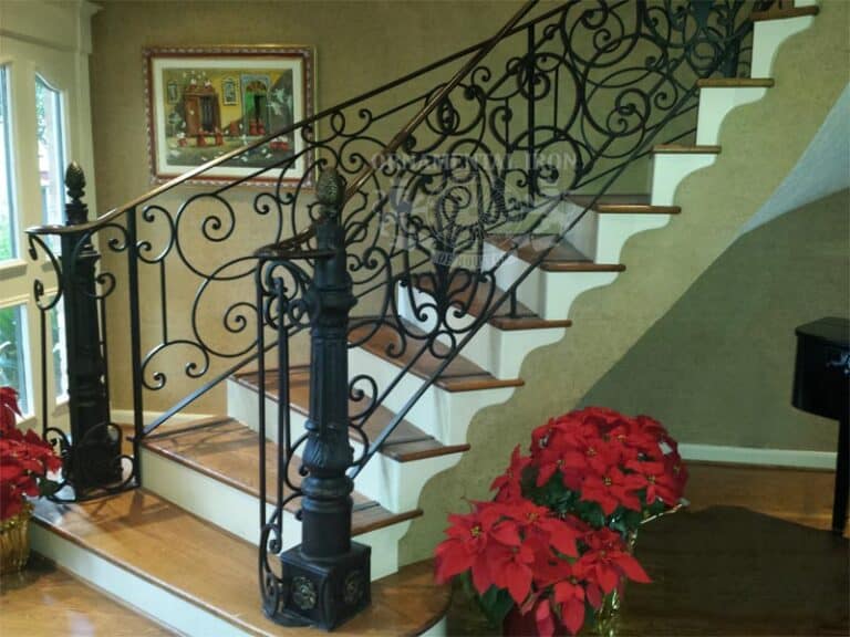 Wrought Iron Interior Hand Rails, Railings works Houston, TX