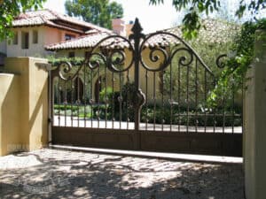 Wrought Iron Driveway Gates fabricator, manufacturer Houston